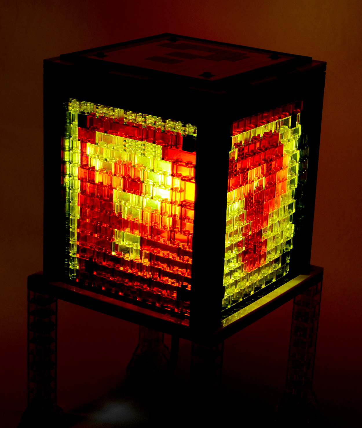 Super Mario Bros. Coin Block Lamp - Baron von Brunk's Website!